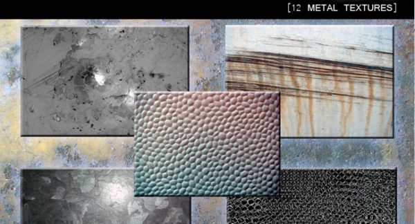 Metal Texture - 60+ High Resolution Photo - mameara